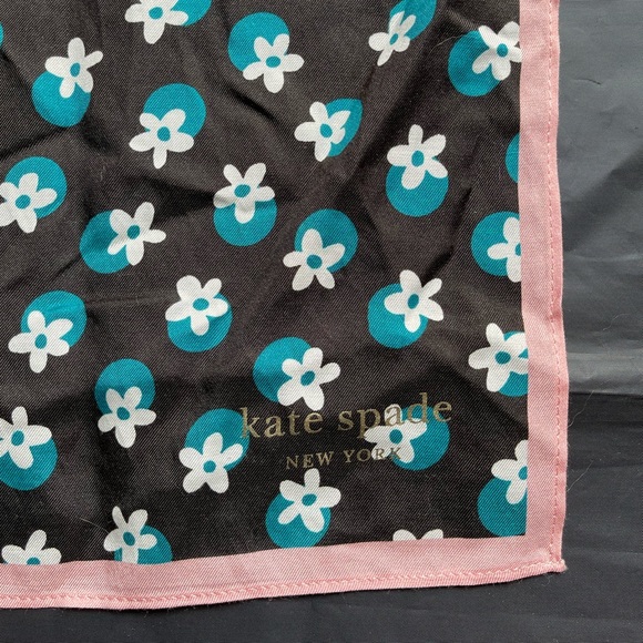 kate spade | Accessories | Kate Spade Cottonsilk Bandana Floral Dot Nwt ...